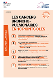 Cancers bronchopulmonaires - du diagnostic au suivi