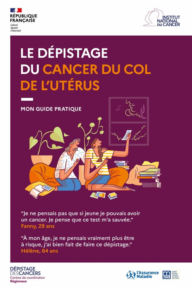 DÉPLIANT - Dépistage du cancer du col de l'utérus - Guide pratique