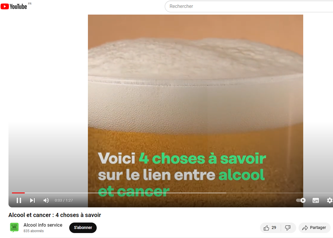 Alcool et cancer : 4 choses à savoir